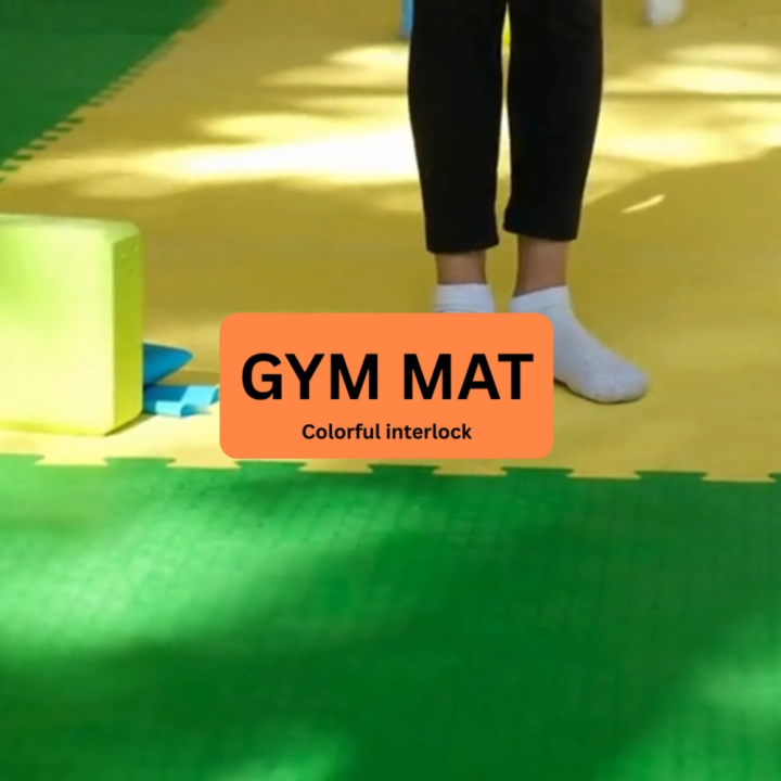 EVA Foam Gym Flooring Mat 2x2 Feet – 25mm Thick Interlocking Floor Mats ...