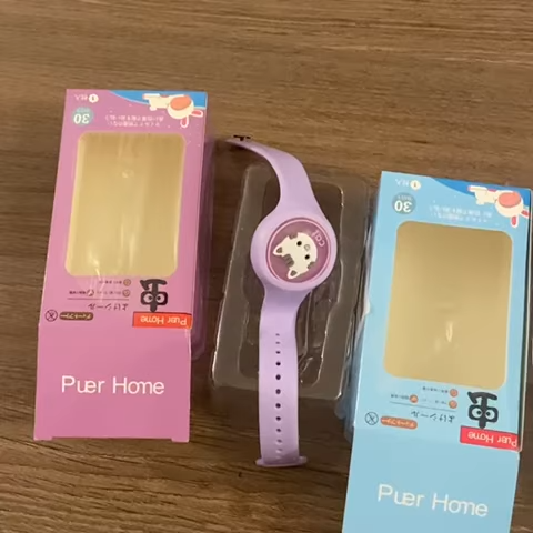 (BUY 4 GET 2 FREE) 6 Kids Mosquito Repellent Watch Lightweight Natural ...