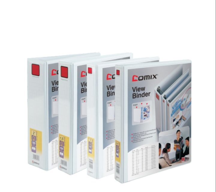 A4 Size Comix 4 Ring View Binder File 2.5 Inch Model A239 | Daraz.com.np