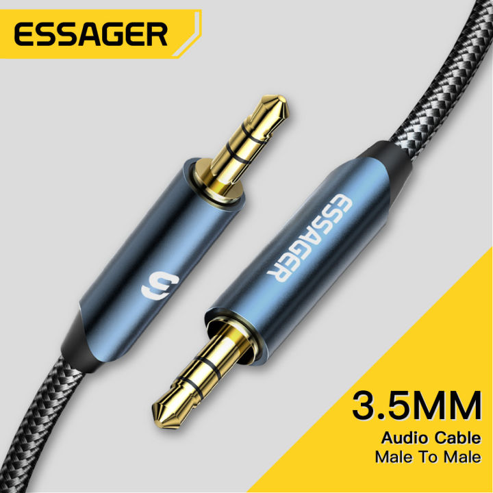 ESSAGER Monster Aux Cable Speaker Wire 3.5mm Jack Audio Cable For Car ...
