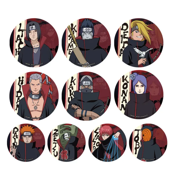 Naruto Akatsuki Pein Konan Zetsu Itachi Orochimaru Kisame Kakuzu Hidan ...