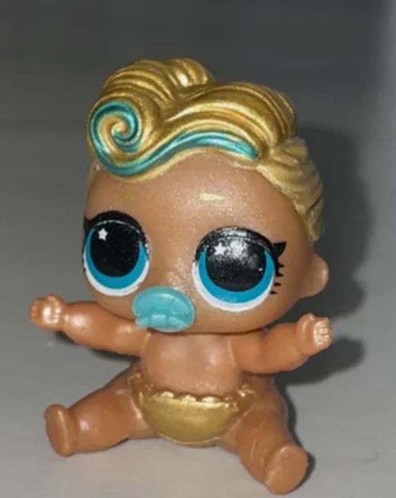 MGA Entertainment LOL Surprise Doll Lil Lux Doll 24K Gold Color no box ...