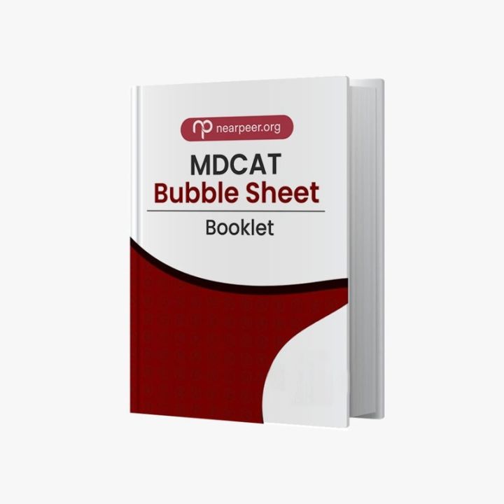 Nearpeer MDCAT Bubble Sheet Booklet for MDCAT MCQs Practice and Prepration 2025 Edition | Daraz.pk