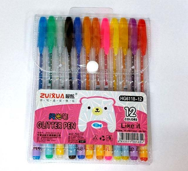 Glitter Color Pen with Free Gift | Daraz.pk