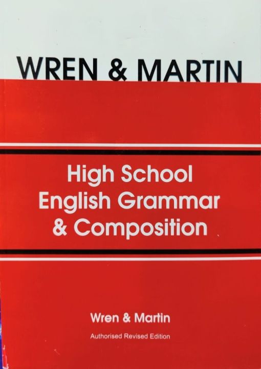 High School English Grammar and Composition by Wren and Martin | Daraz.pk