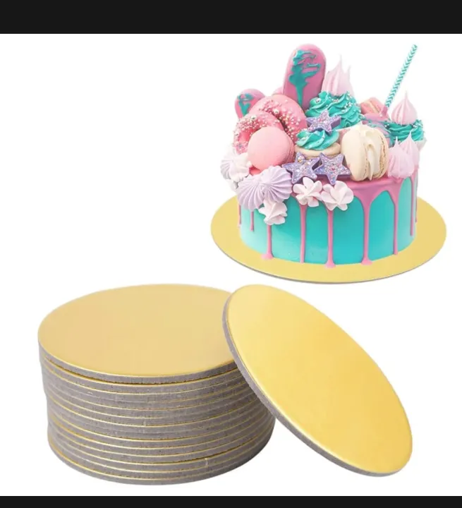 5pcs - 12 Inches Round Cake Boards Set Cake board Base Disposable ...