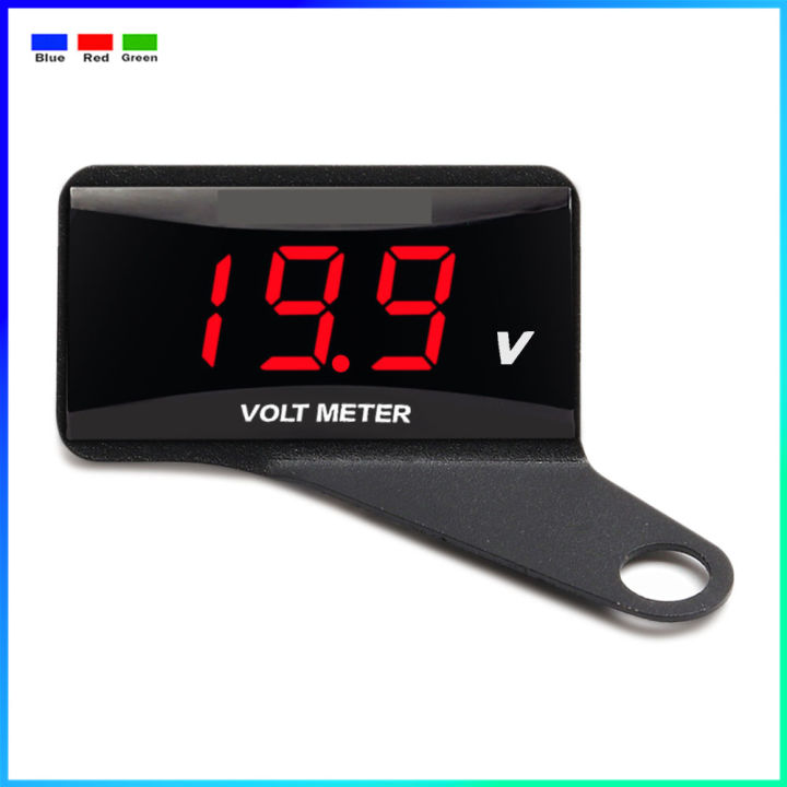 Universal Motorcycle Voltmeter Koso Mini LED Digital Display ...