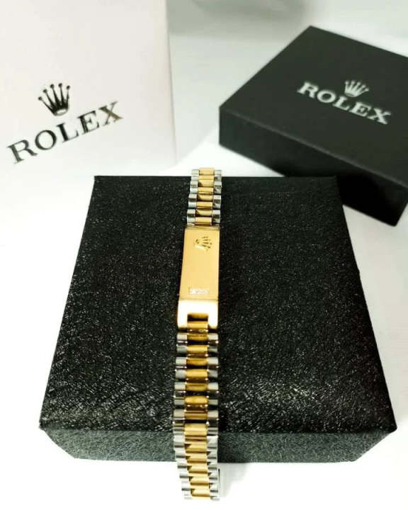 Rolex bracelet still chain original box premium quality | Daraz.pk