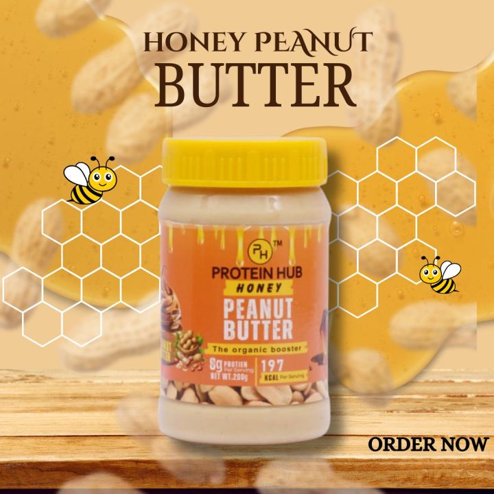 Protein Hub Peanut Butter - Honey 200g | Daraz.pk