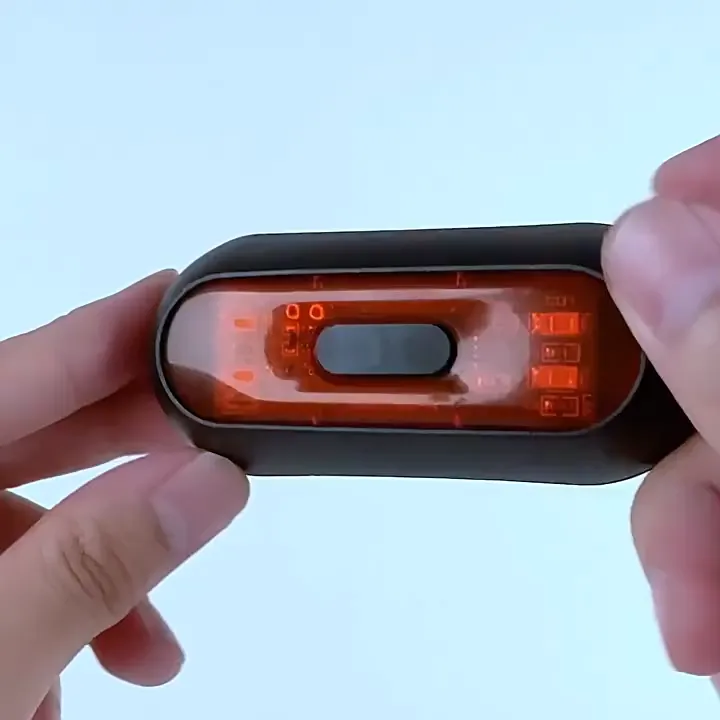 Helmet Light With USB Charging System And Velcro Strip. Safety Signal ...