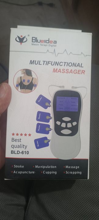 Rechargeable Blueidea Digital Therapy Machine - Massager- Health- Tens ...