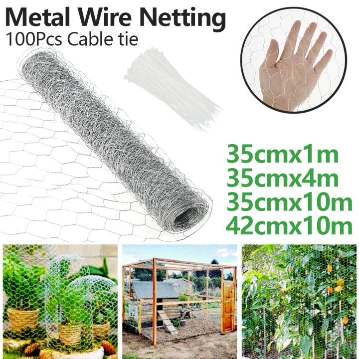 Metal Wire Netting Chicken Rabbit Poultry Fence Netting Crop Protection ...