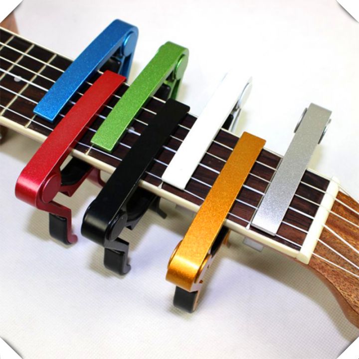 Universal Aluminium Capo Acoustic Guitar Transposition Clip Ukulele ...