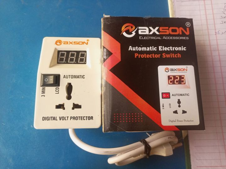 Axson Ka Muhafiz Electrical Voltage Protection Device – Automatic ...
