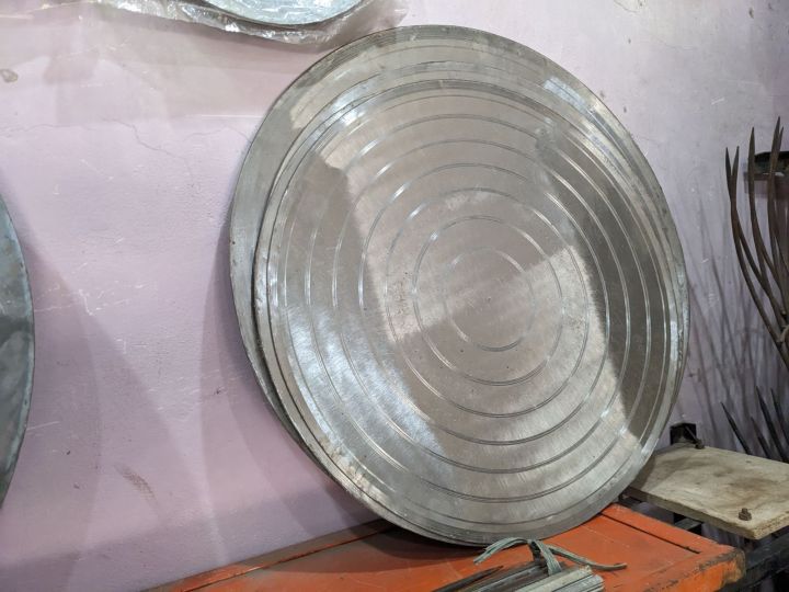 Heavy Iron Big Size Tawa Pan Full Size for Chapati size 12/24/36/48 ...