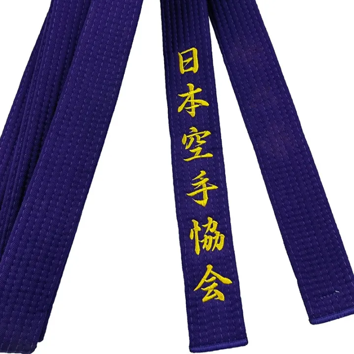Embroidery JAPAN KARATE ASSOCIATION (JKA) in Japanese Color BeltS ...