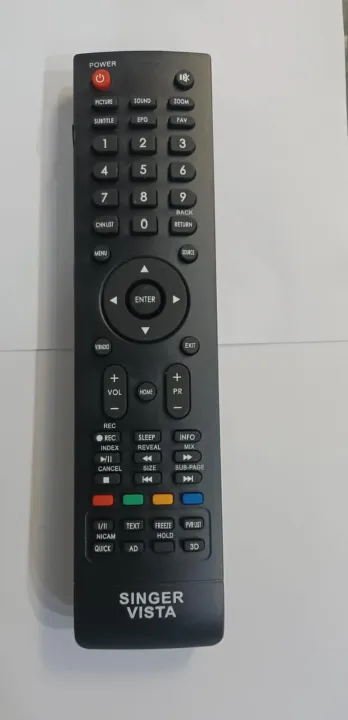 Singer Vista Smart LED TV Remote Controller | Daraz.lk