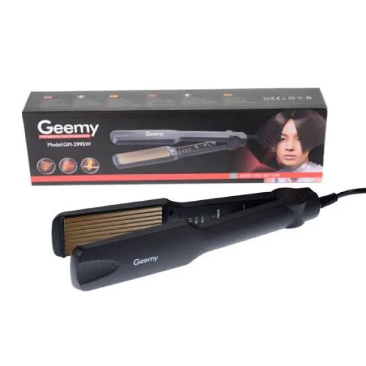 Geemy Professional Hair Straightener Iron GM-2995 | Daraz.lk