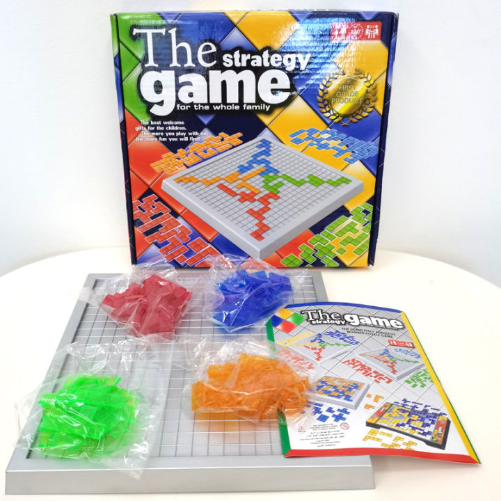 Intellectual Puzzle Blokus Board Game English Version Party Games For ...