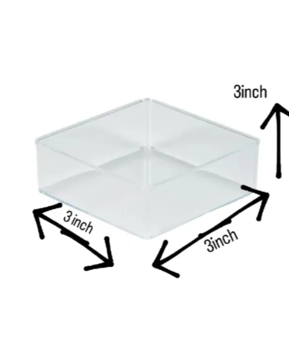 Acrylic Box / Drawer organiser/Transparent Clear sheet for Jewelry/Desk ...