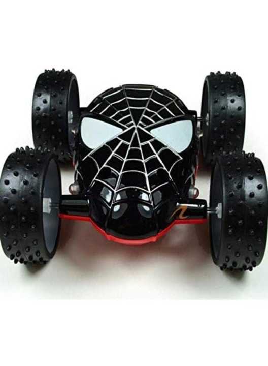 Spider-Man Remote Control Stunt Car – 360° Spinning Flip Toy Web ...