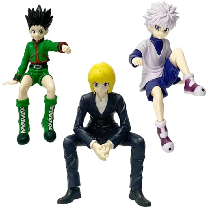 Anime Movie Hunter x Hunter new Figure: Gon・Killua・Chrollo・Kurapika ...