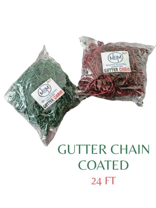 Pvc Gutter Chain Rain Chain 24ft | Daraz.lk