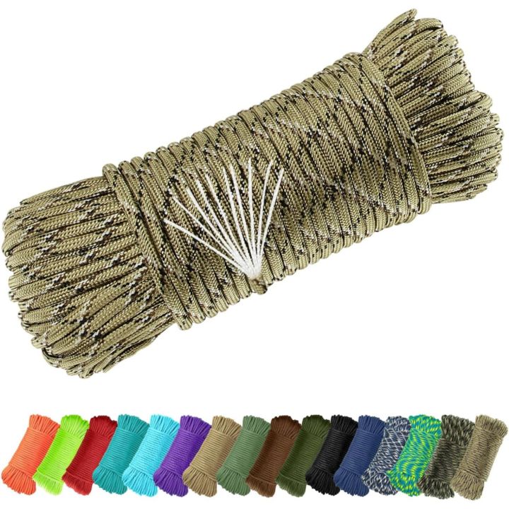 5/16/31m Dia.4mm 7 stand Cores Paracord for Survival Parachute Cord ...