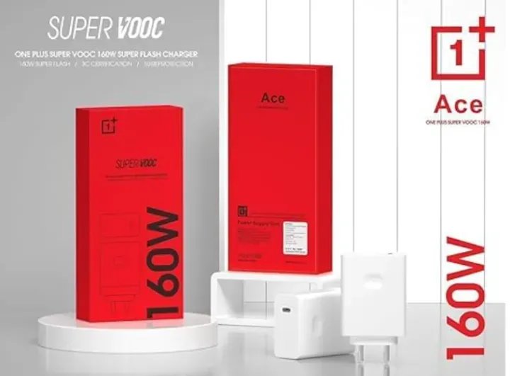 OnePlus 160W Type C SuperVooc/Dash/Wrap Wall Charger Adapter with Type ...