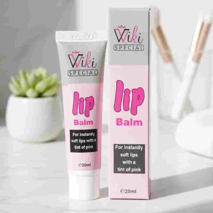 Wiki Special Pink Color Lip Balm 20ml Moisturizing Natural Tint Smooth ...