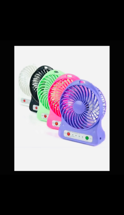 Mini Portable USB Rechargeable Fan with Torch | Handheld & Desk Cooling ...