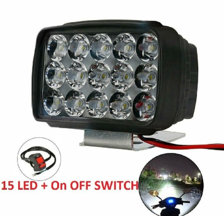 led lights 12 volt motorcycle car use with on off switch | Daraz.pk