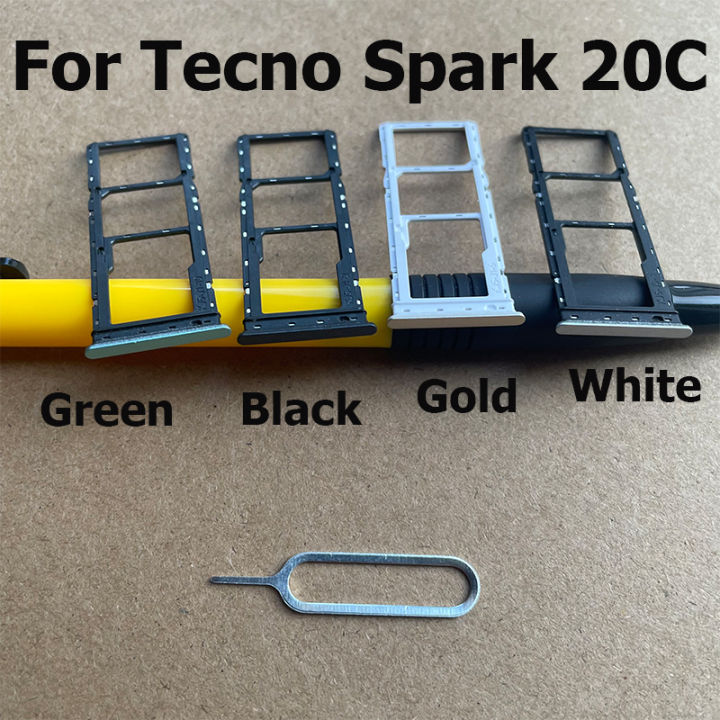 Tecno Spark 20C SIM Tray | Original Dual SIM + SD Card Holder | High ...