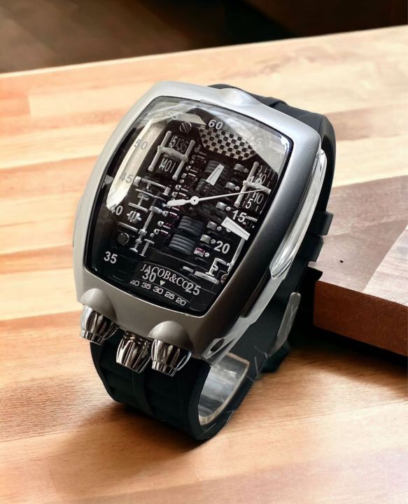 jacod & Buggati model pvc rubber strap | Daraz.pk