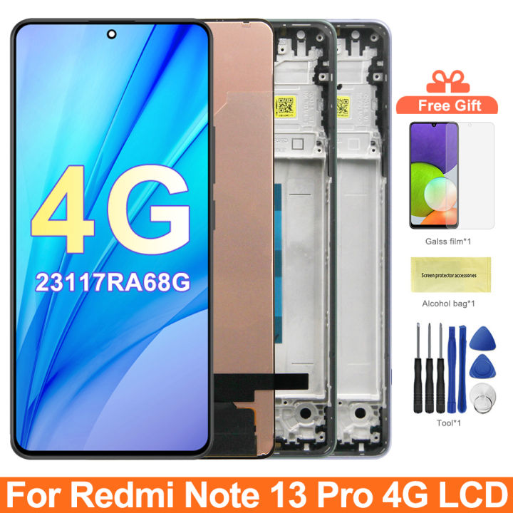 Screen for Xiaomi Redmi Note 13 Pro 4G 23117RA68G 2312FPCA6G Lcd ...