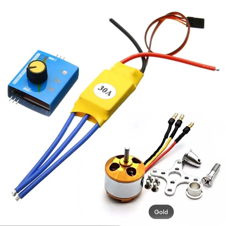 Brushless Motor 1000KV + 30a 12v dc 3-phase high-power brushless motor ...