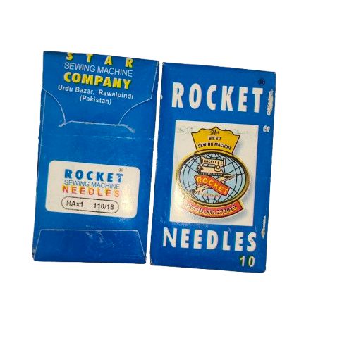 2 Packet 20 Needles Rocket Top 1( For All Sewing Machine Nedils)18 Size ...