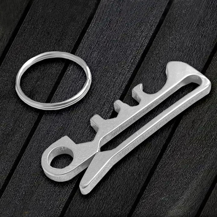 Carabiner Keychain - Multi-Function EDC Money Clip Tool, Outdoor Gear ...