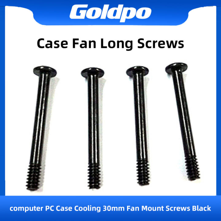 Goldpo Case Fan Long Screws Water Cooler Fan Extension Fixing Screws ...