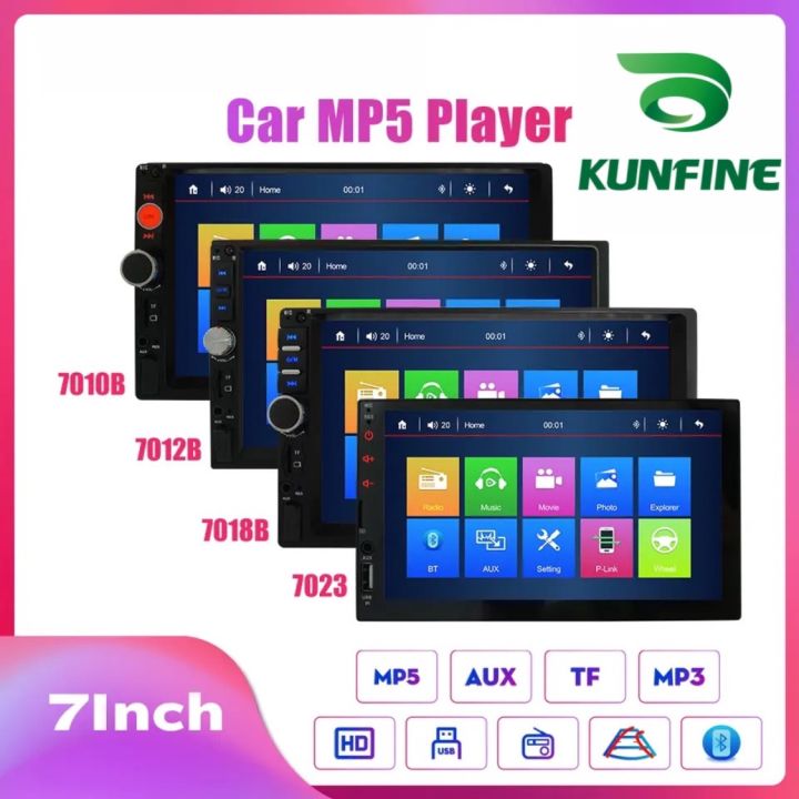 Car MP5 Double Din Car Stereo MP5 MP3 Player Touch Screen 7018B 7023 7 ...