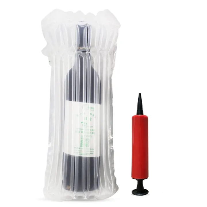 Wine Bottle Travel Protector Bags 10 Pack Inflatable Bubble Cushioning ...