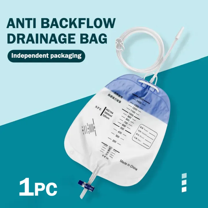 External Disposable Sterile Urine Bag PVC Storage Urinary Drainage Sack ...