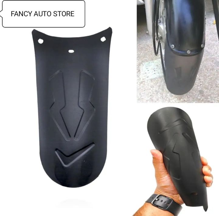 Universal Motorcycle front fender extension / extender mudguard splash ...