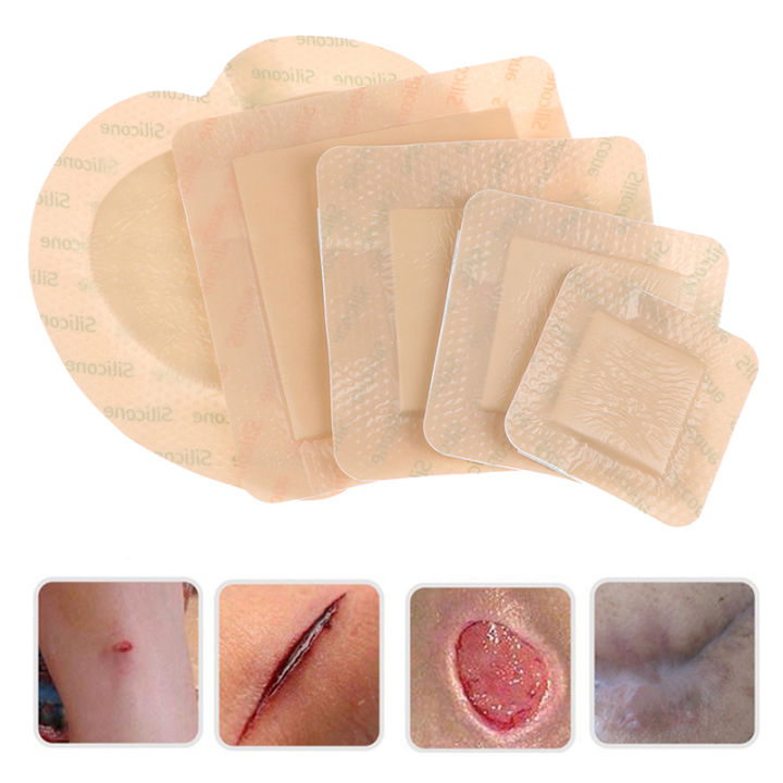 1 Pc Hydrocolloid Adhesive Dressing Wound Dressing Sterile Bedsore ...