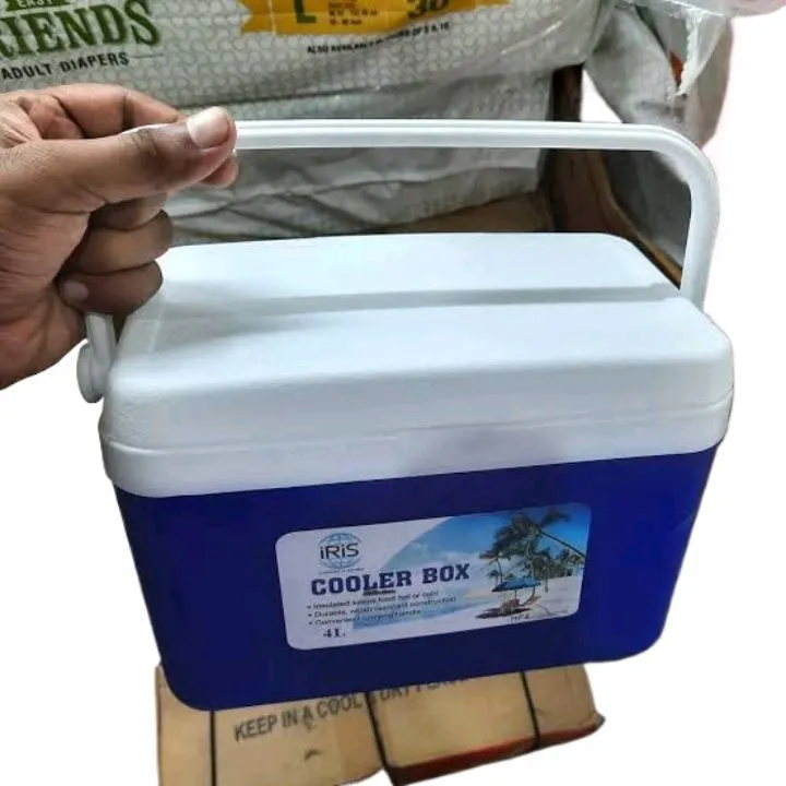 Insulated Ice Box 4 litter Cooler Box-Chiller box-Vaccine Box-Cool Box ...