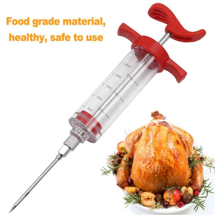 Roast Juice Syringe Seasoning Syringe Turkey Needle Marinated Syringes ...