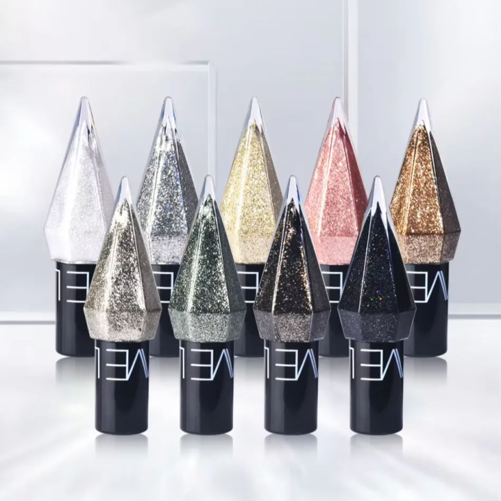9-Color Diamond Shiny Eye Shadow Eyeliner Pen Pearl Light Color Fast ...