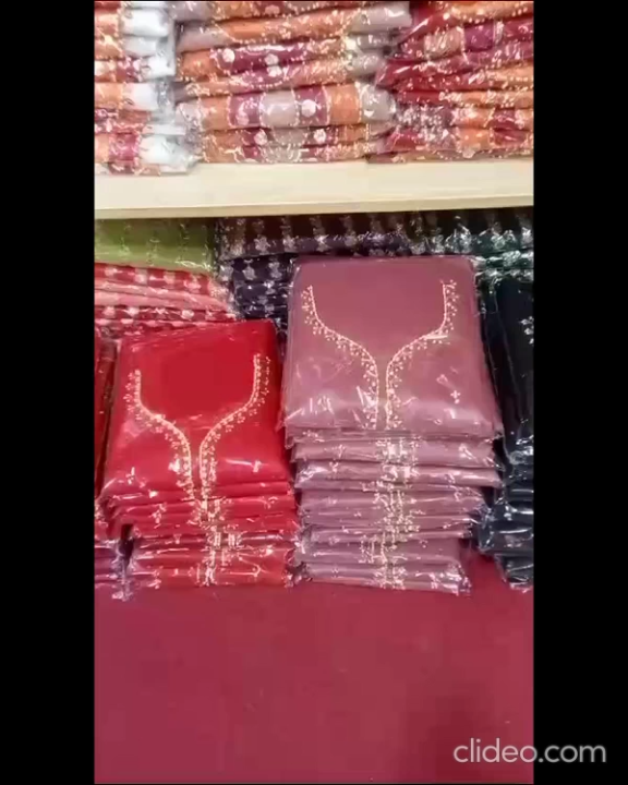 Ayesha Collections – 2 Pc Unstitched Fancy Dress for Women | Handwork ...