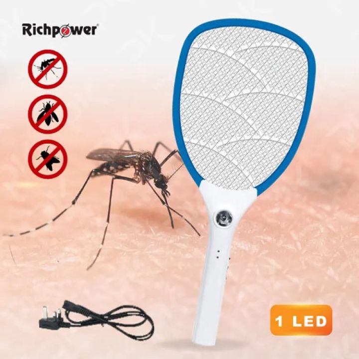 Rich power electric mosquito bat | Daraz.lk