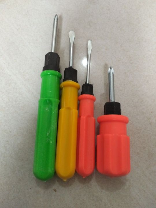 Screwdriver Set Double Sided ( pack of 4 ) | Daraz.lk